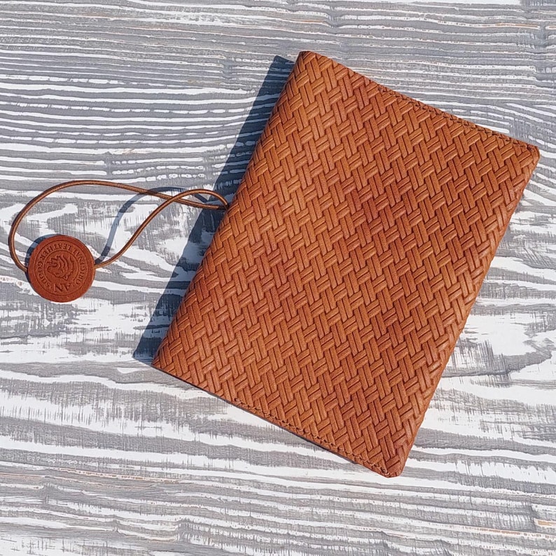 Personalized Leather Journal Cover: A5 A6 Travelers Notebook, Handmade ...