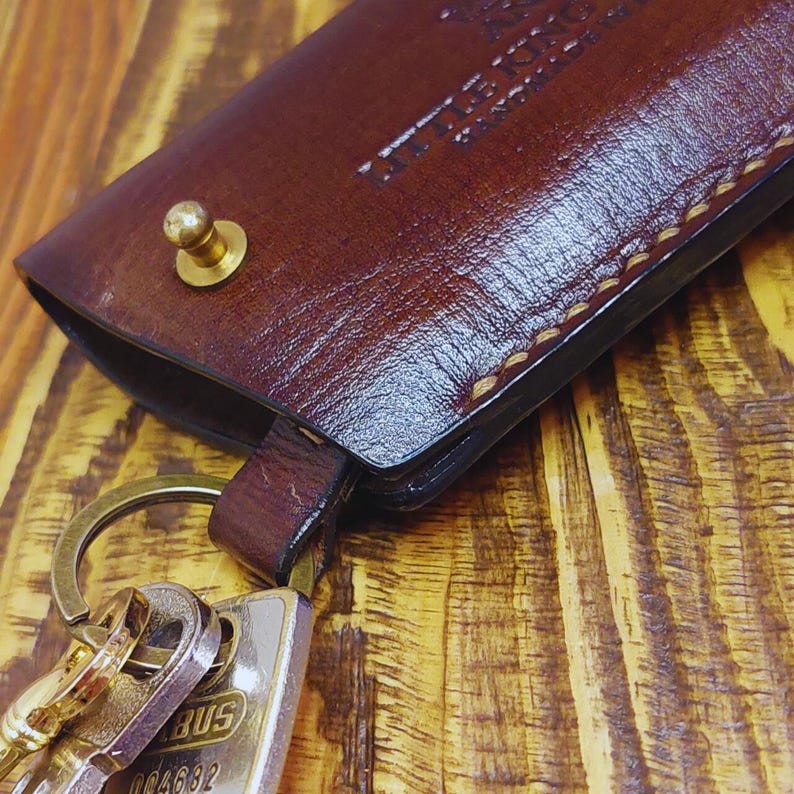 Handcrafted Leather Key Holder: Vintage Style Key Organizer - Etsy