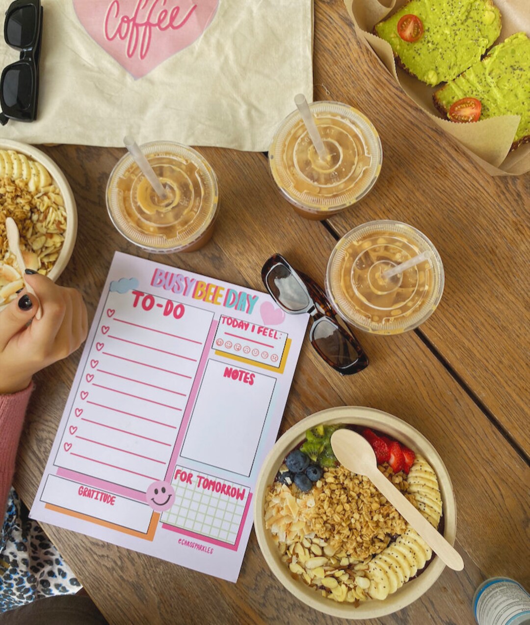 Busy Bee Day Notepad - Etsy