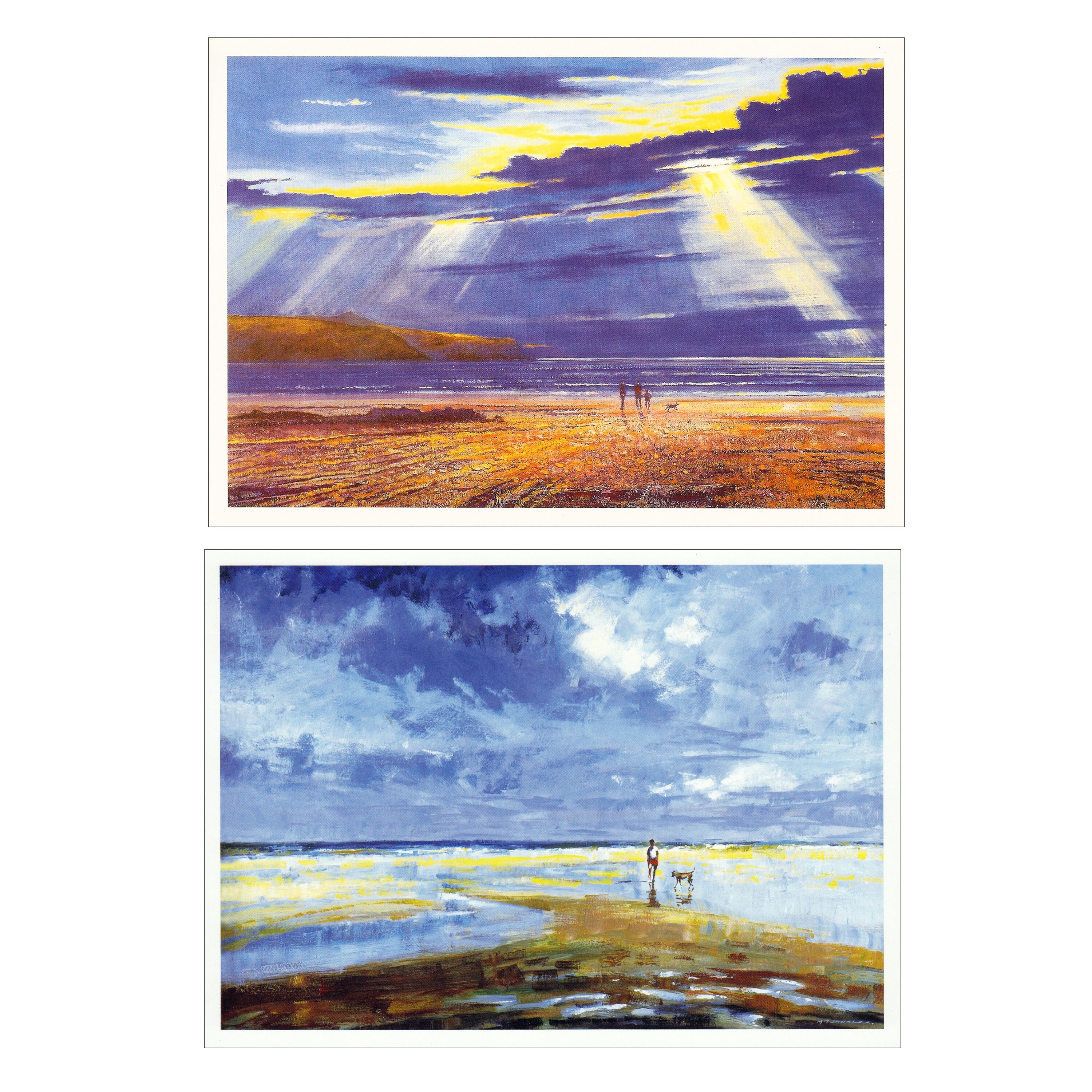 MULTIPACK Premium Blank Greetings Cards Pack of 10 the - Etsy