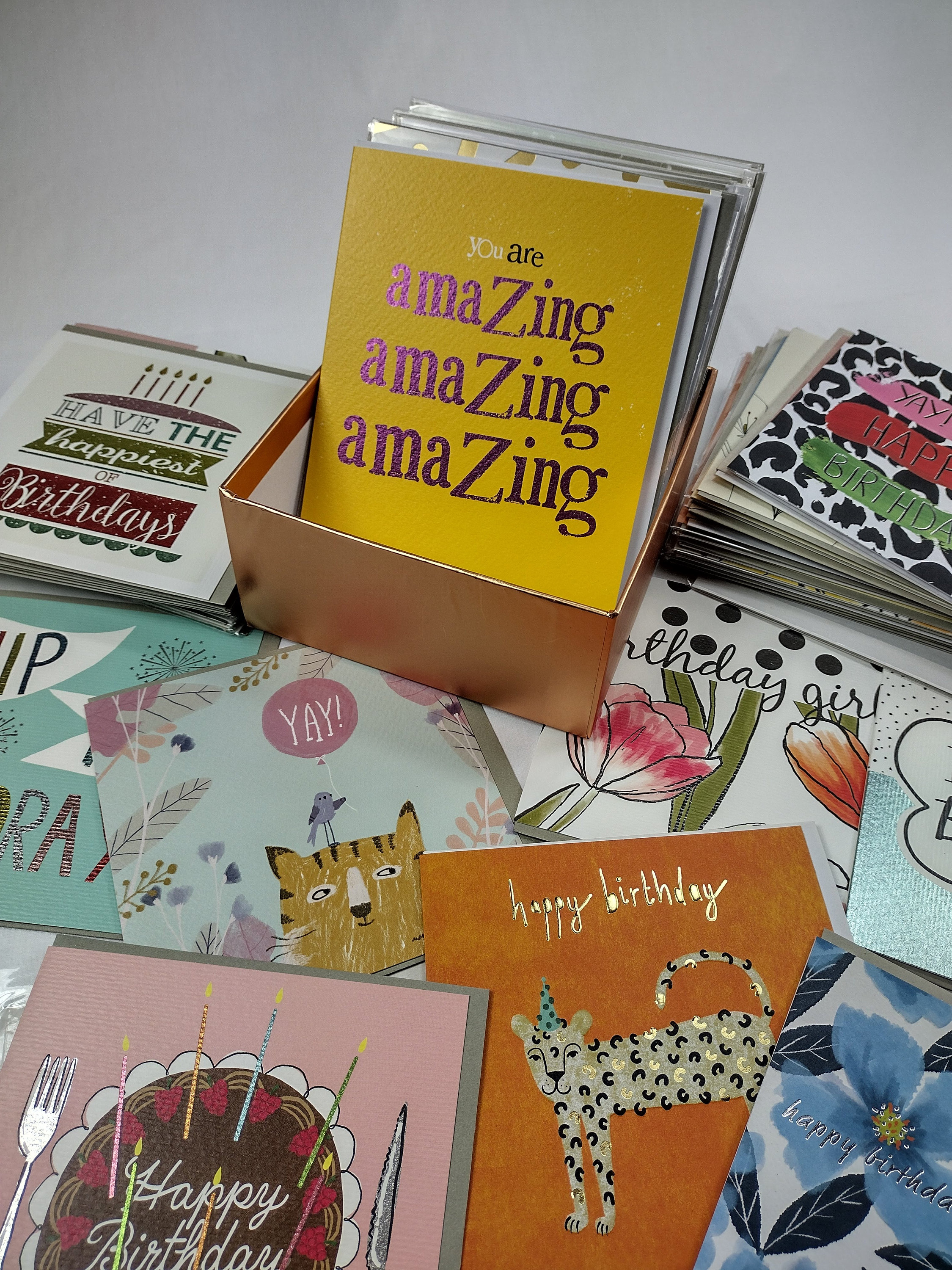 60 Piece Bulk Assortment Pack of Birthday Greeting Cards & Occasions ...