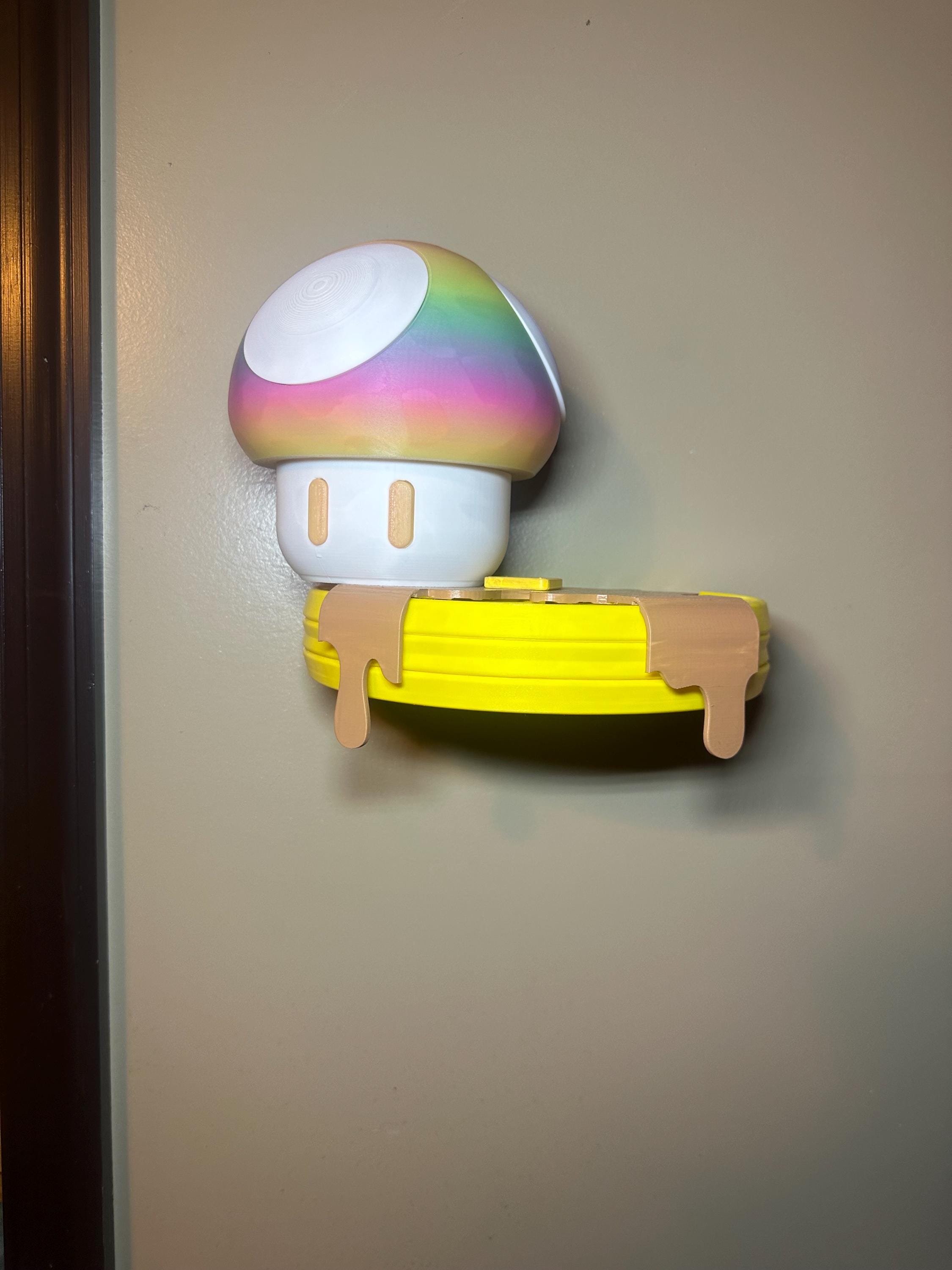 3D Printed Waffle Shelf – Fun Kitchen Wall Decor - Etsy