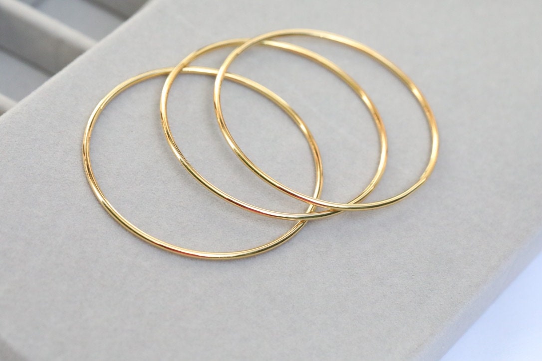 Plain Gold Bangles Price