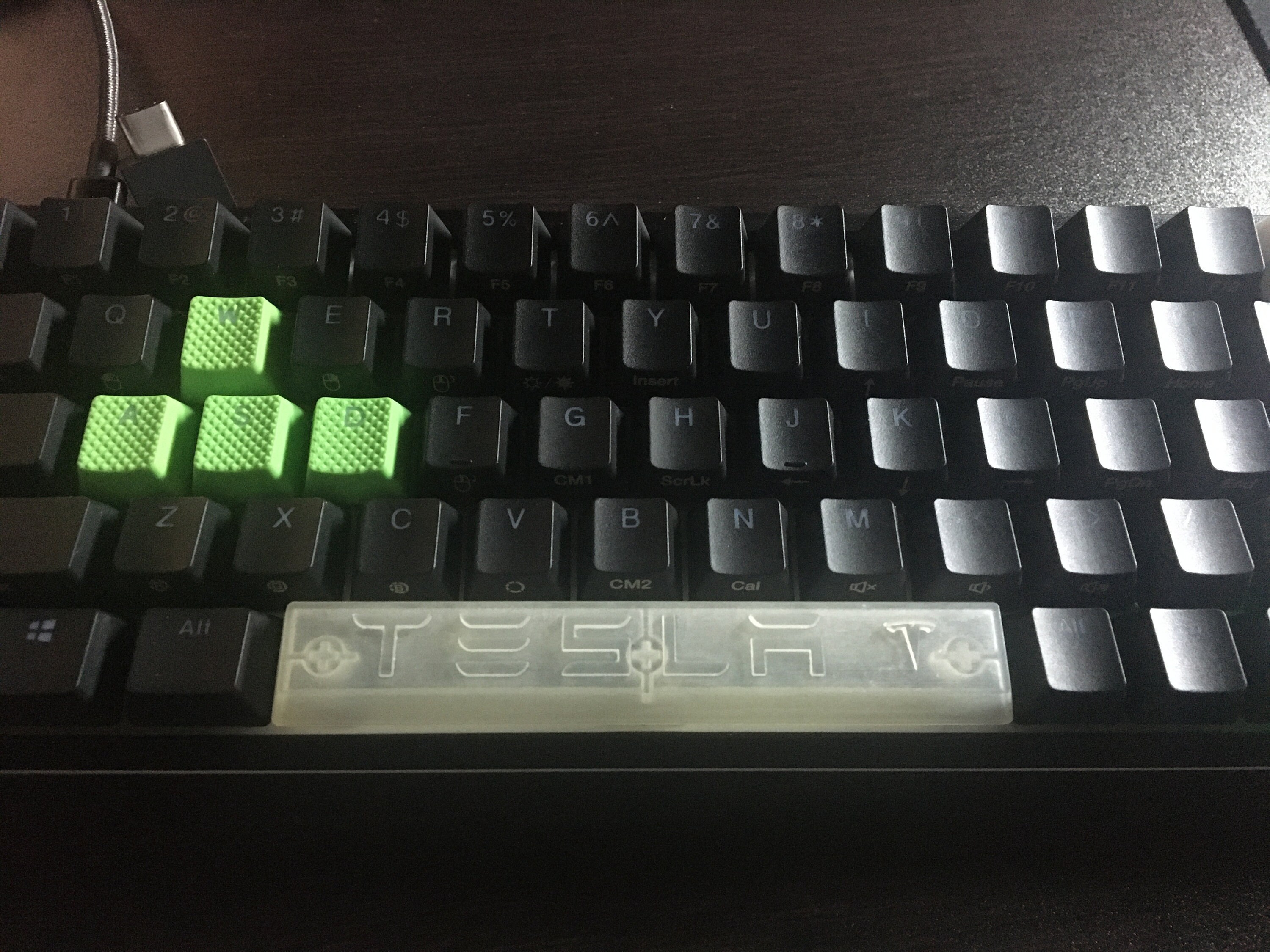 Tesla Spacebar Keycap Custom 3D Printed - Etsy