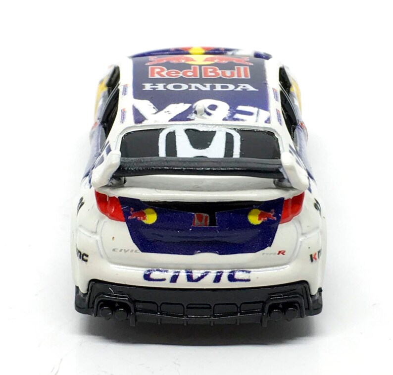 Custom Car From Tomica Honda Civic Type R - Sticker Red Bull - Scale 1/ ...