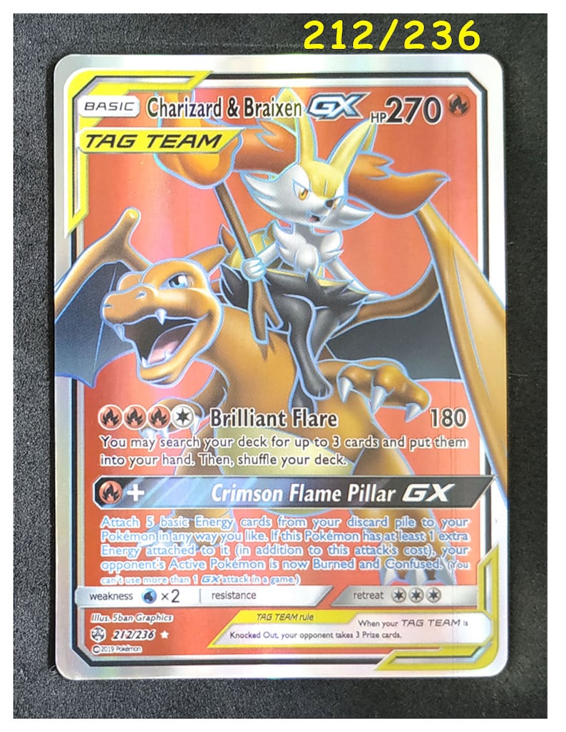 Charizard Braixen Snorlax Eevee Gardevoir Sylveon Tag Team - Etsy