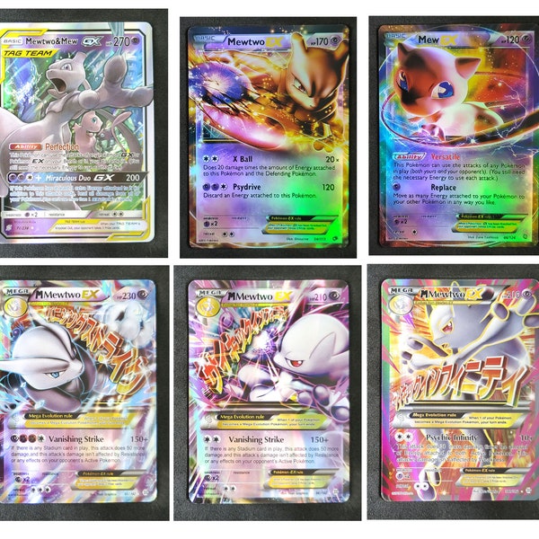 Mewtwo Ex - Etsy