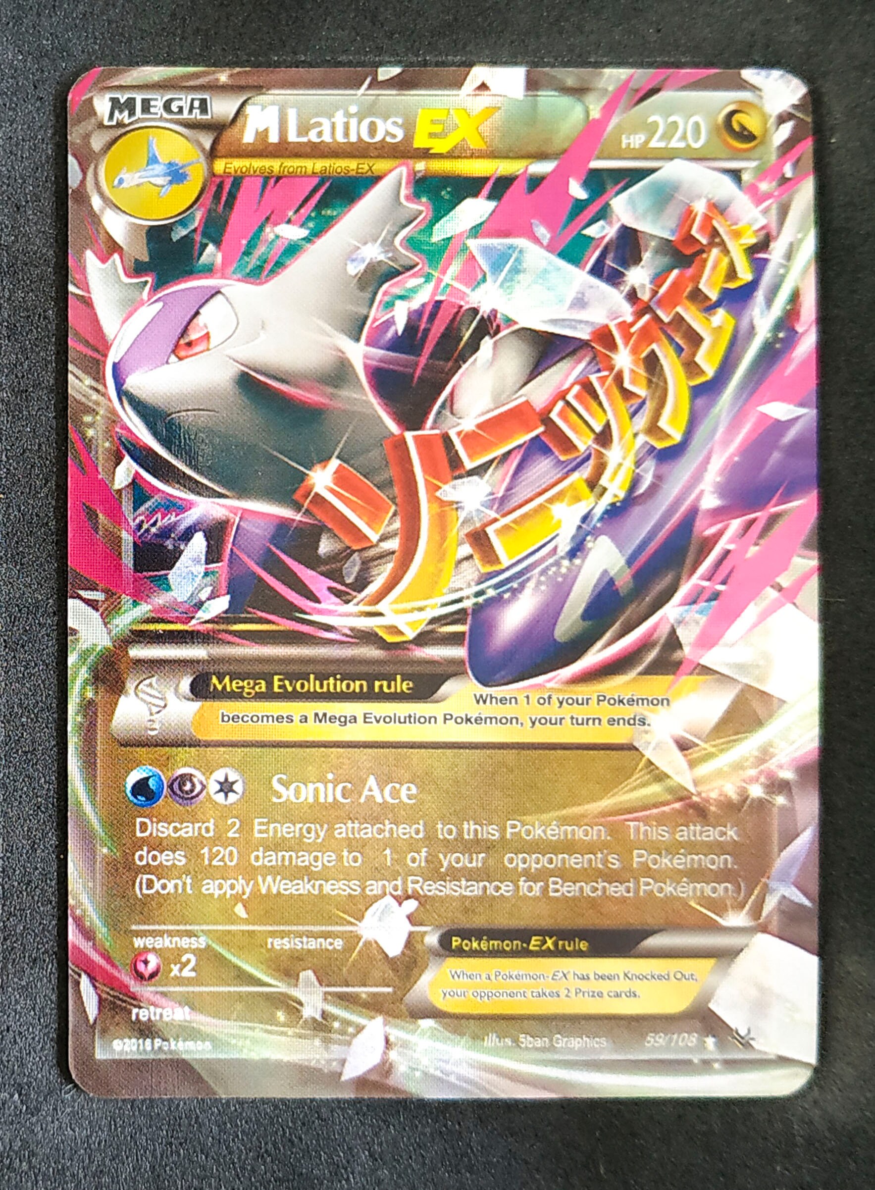 Mega Latios Card