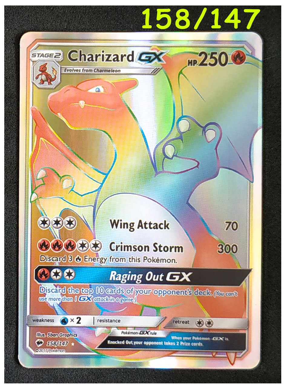 Charizard, Darkrai, Dawn Wing Necrozma, Decidueye - Single Card (paper ...