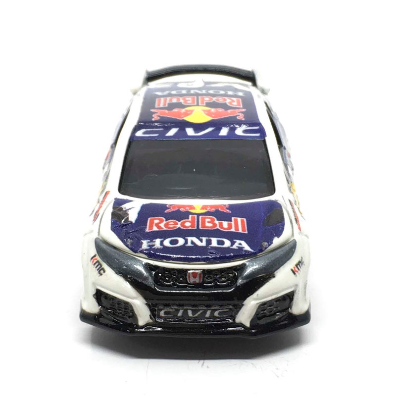 Custom Car From Tomica Honda Civic Type R - Sticker Red Bull - Scale 1/ ...