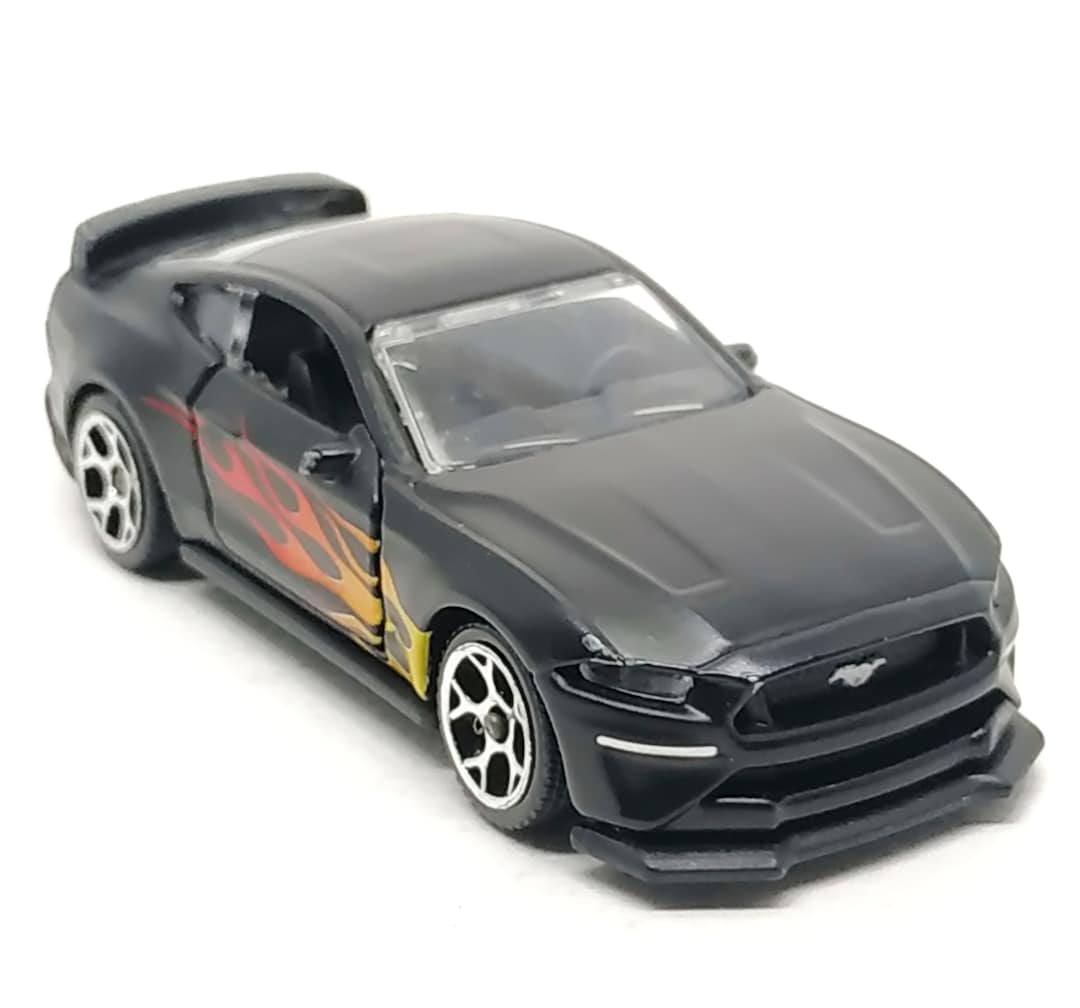 Custom Car From Majorette Ford Mustang GT - Changed Wheels - Scale 1/64 ...