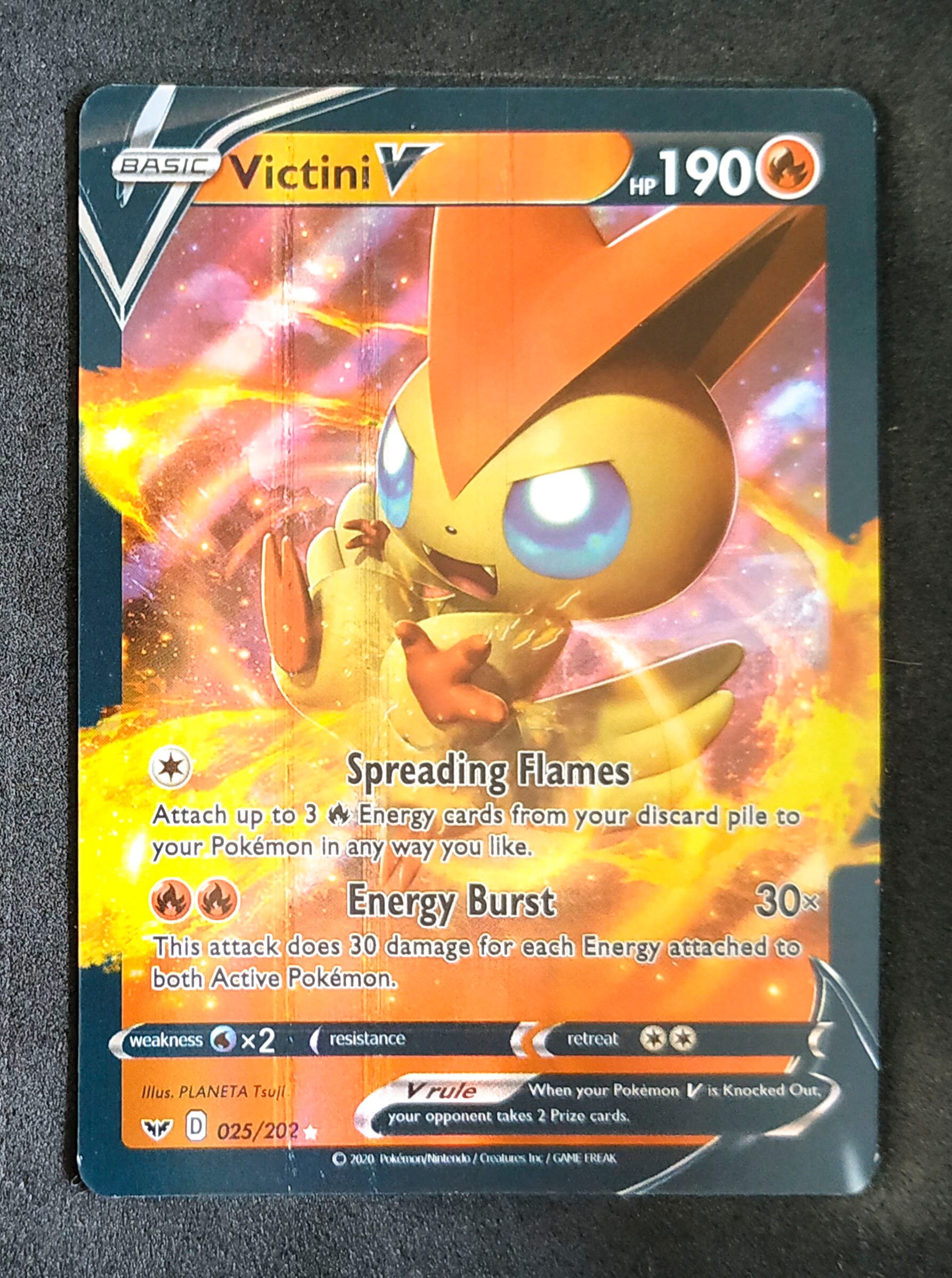 Victini Card Legendary Treasures
