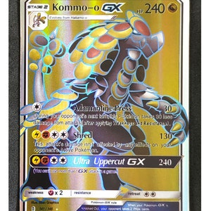 Lugia, Latios, Kingdra, Kommo-o - Single Card (paper or Handmade Plastic Card) - Etsy