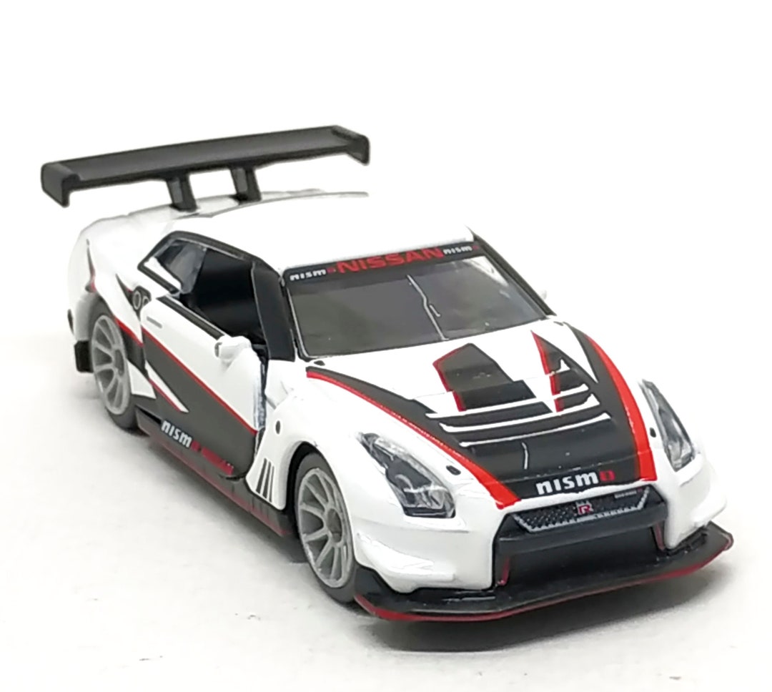 Custom Car From Majorette Nissan GTR Nismo GT3 White / Black - Changed ...