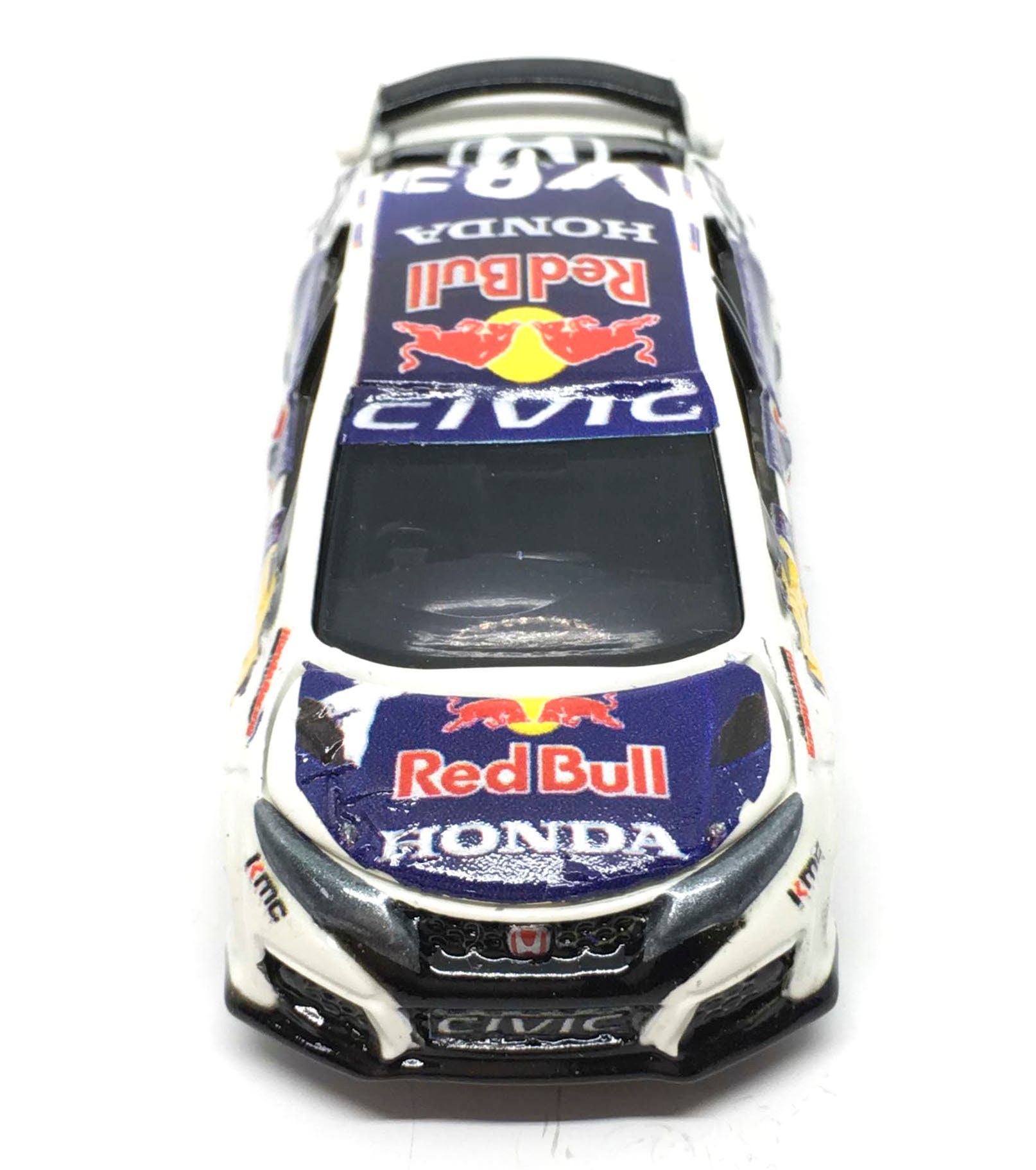Custom Car From Tomica Honda Civic Type R - Sticker Red Bull - Scale 1/ ...