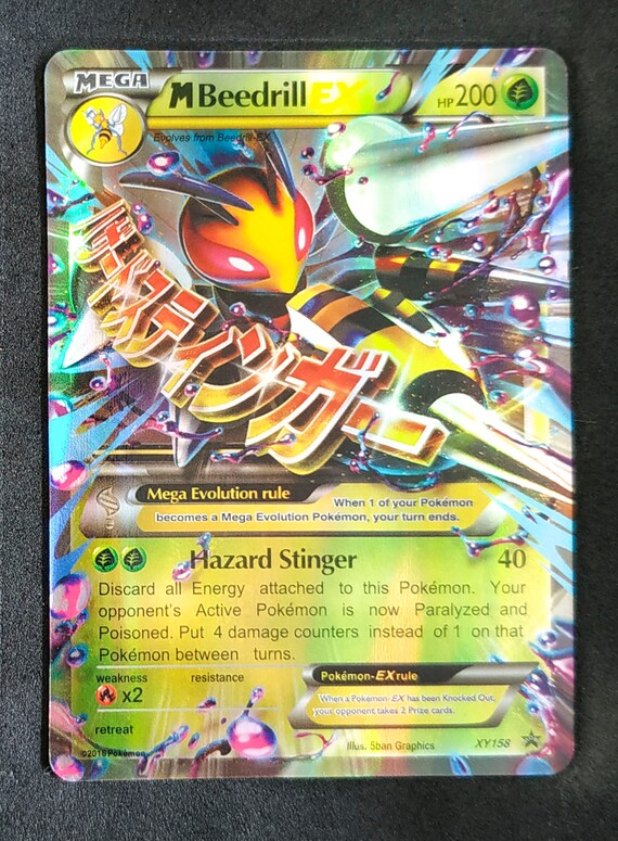 Beedrill Mega Evolution Card