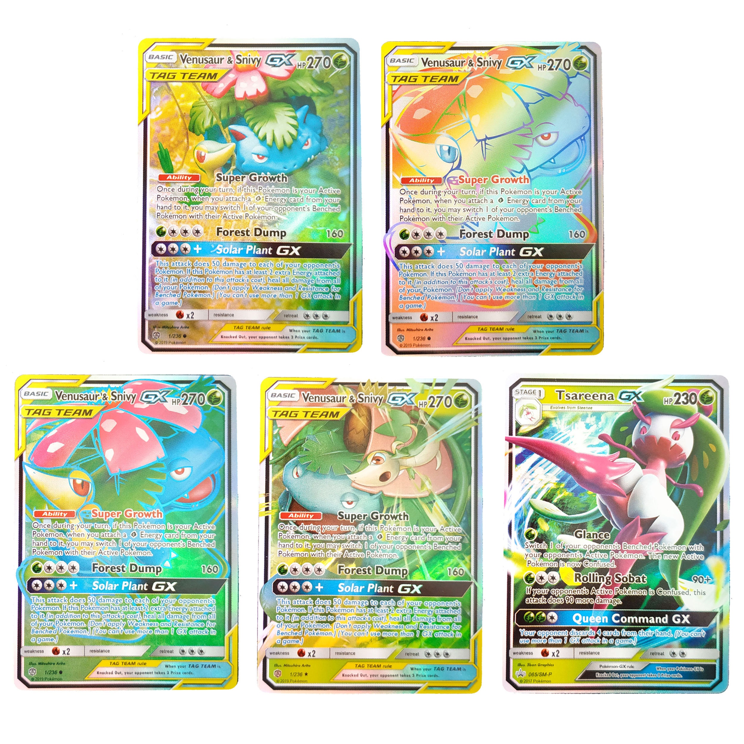 Snivy Ex Pokemon Card