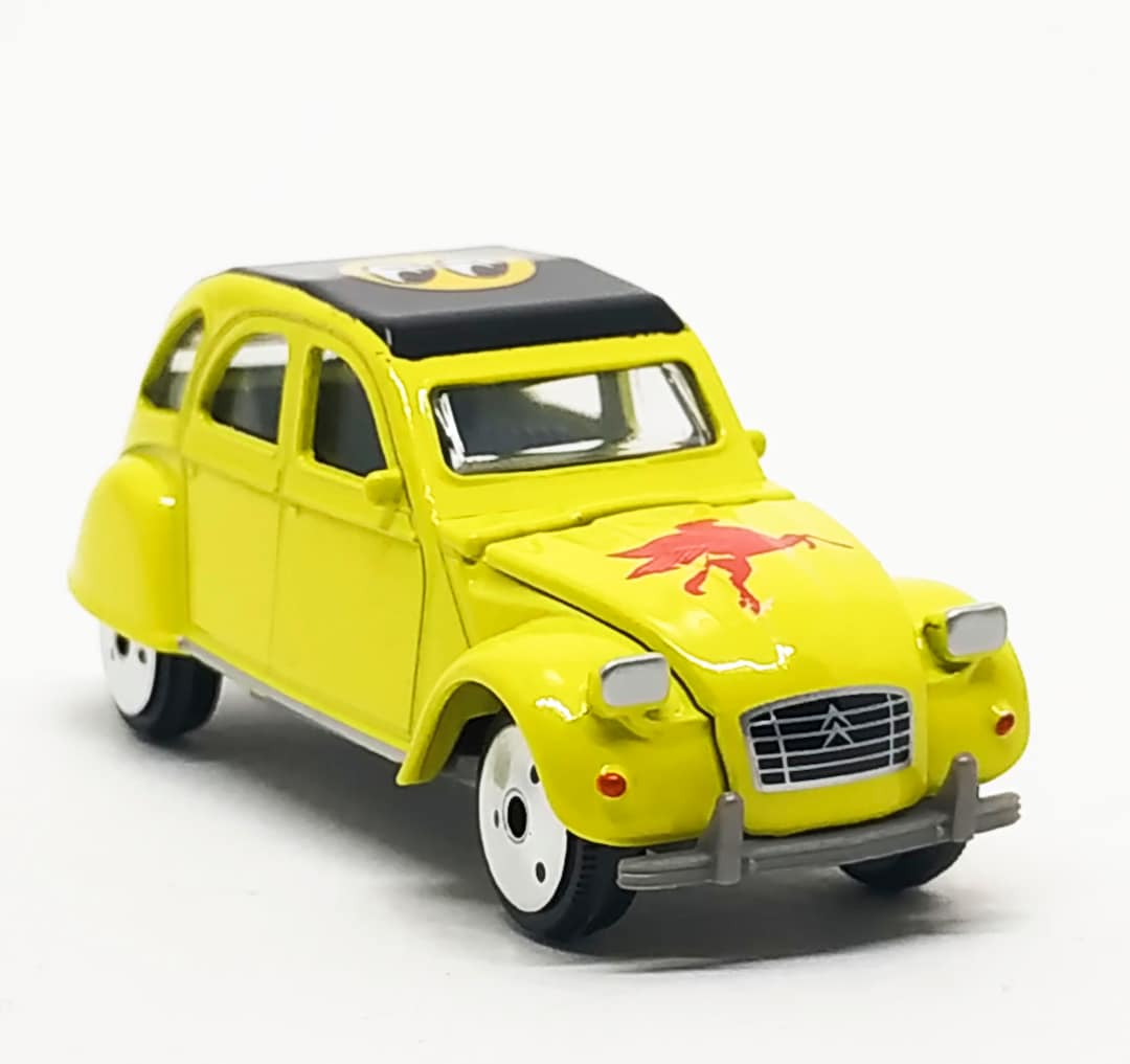 Custom Car From Majorette Citroen 2CV- Sticker Decal - Scale 1/64 (3 ...