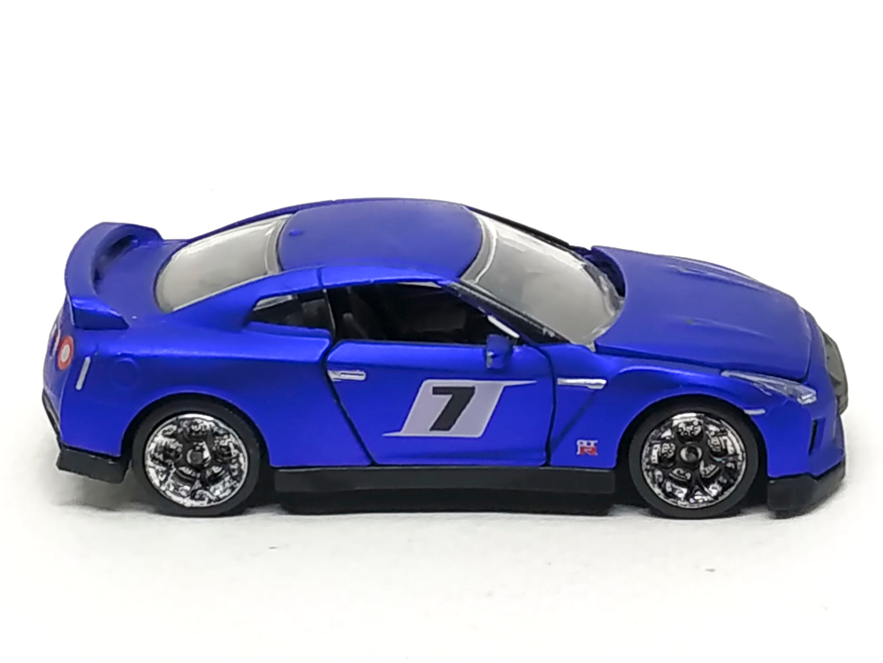Custom Car From Majorette Nissan GTR R35 Deluxe No.7 - Changed Wheels ...