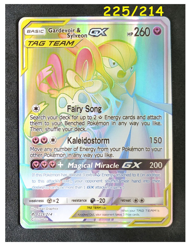 Charizard Braixen, Snorlax, Eevee, Gardevoir Sylveon Tag Team - Single ...