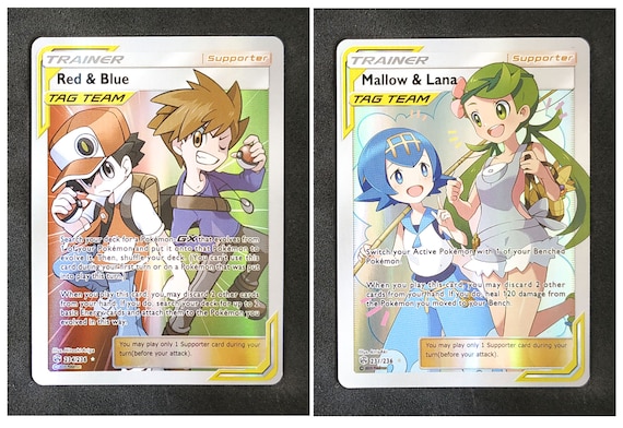 Red Pokemon Trainer Team