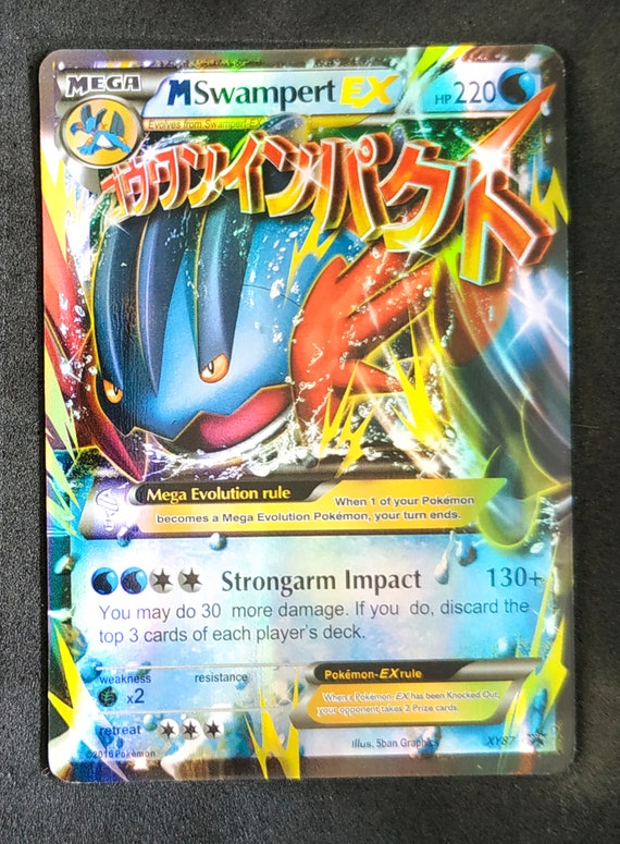 Mega Swampert Card