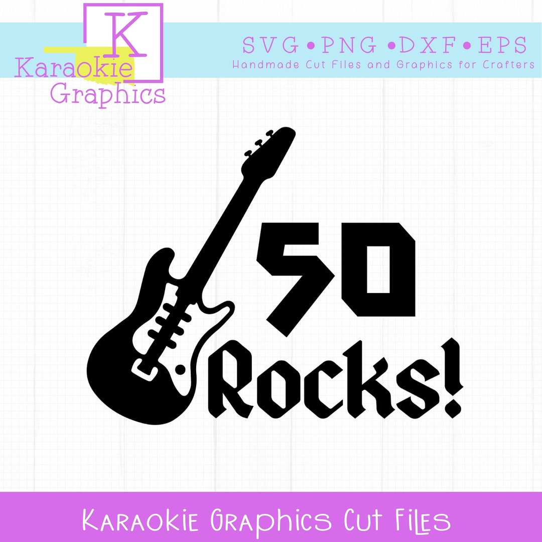 50 Rocks 50th Birthday SVG, 50th Birthday Svg for Shirt, Gift for Women ...