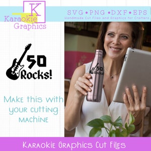 50 Rocks 50th Birthday SVG, 50th Birthday Svg for Shirt, Gift for Women ...