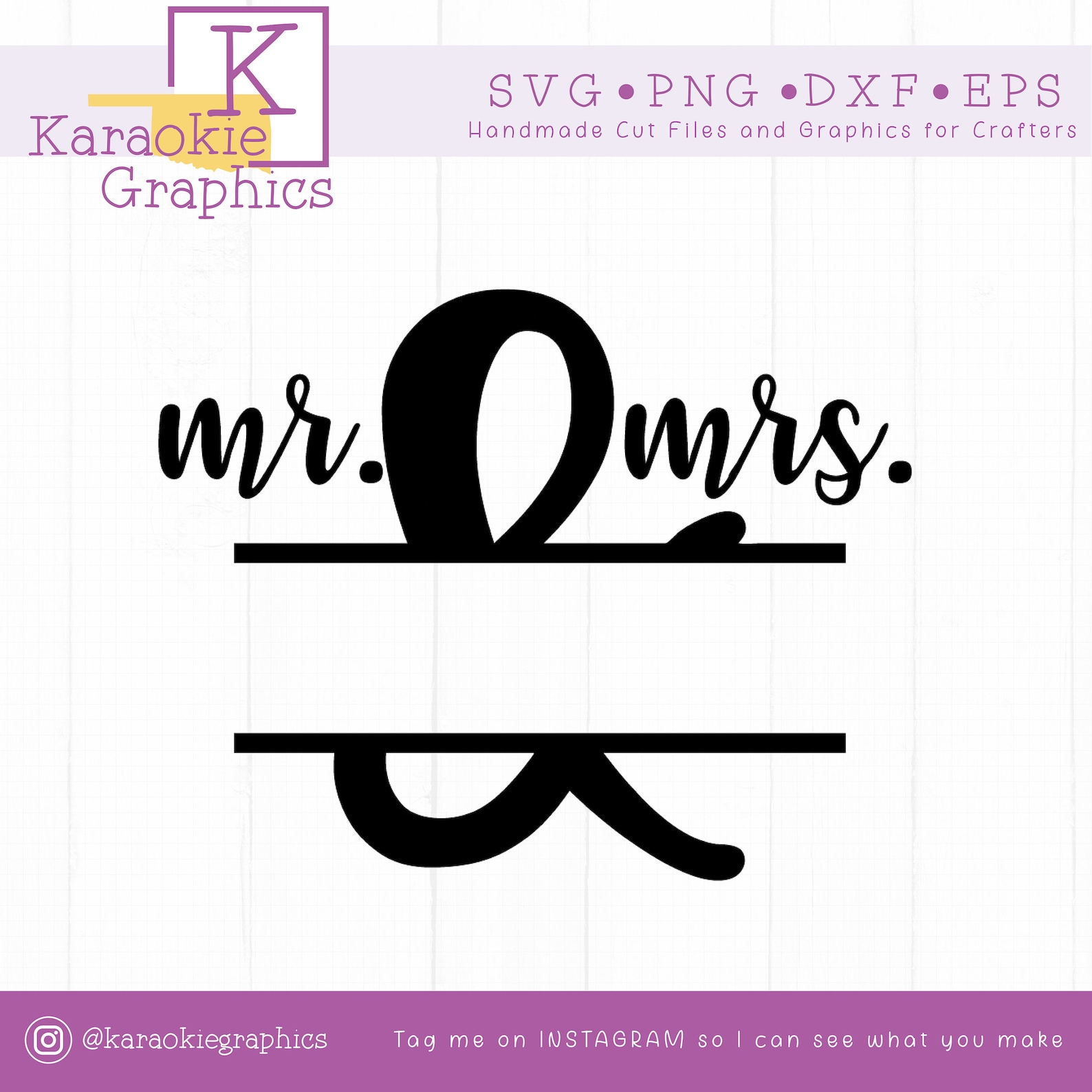 Mr and Mrs Monogram SVG Wedding Monogram SVG Bride and Groom | Etsy