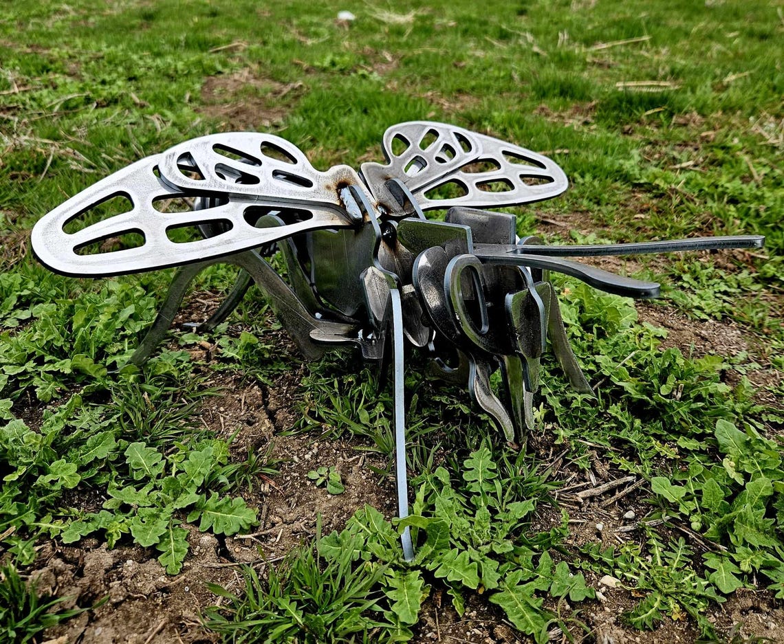 3D Bumble Bee Welding Puzzle - CNC Cut File (digital Download) - Etsy