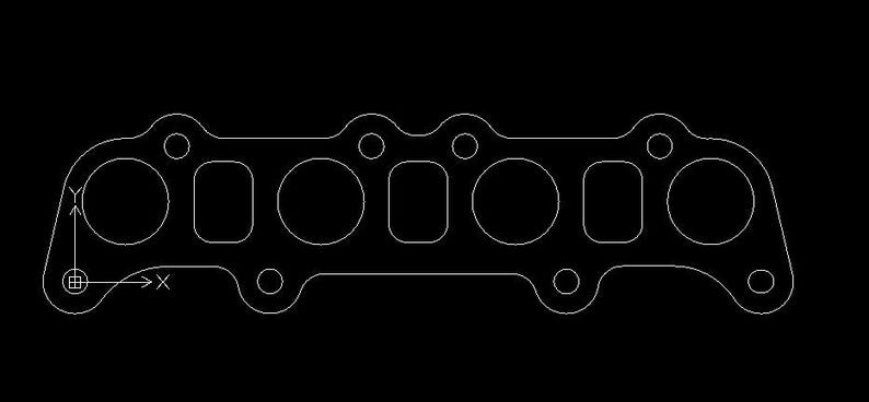 Ford 5.0 Coyote Header Flange DXF File – CNC Cut Ready - Etsy