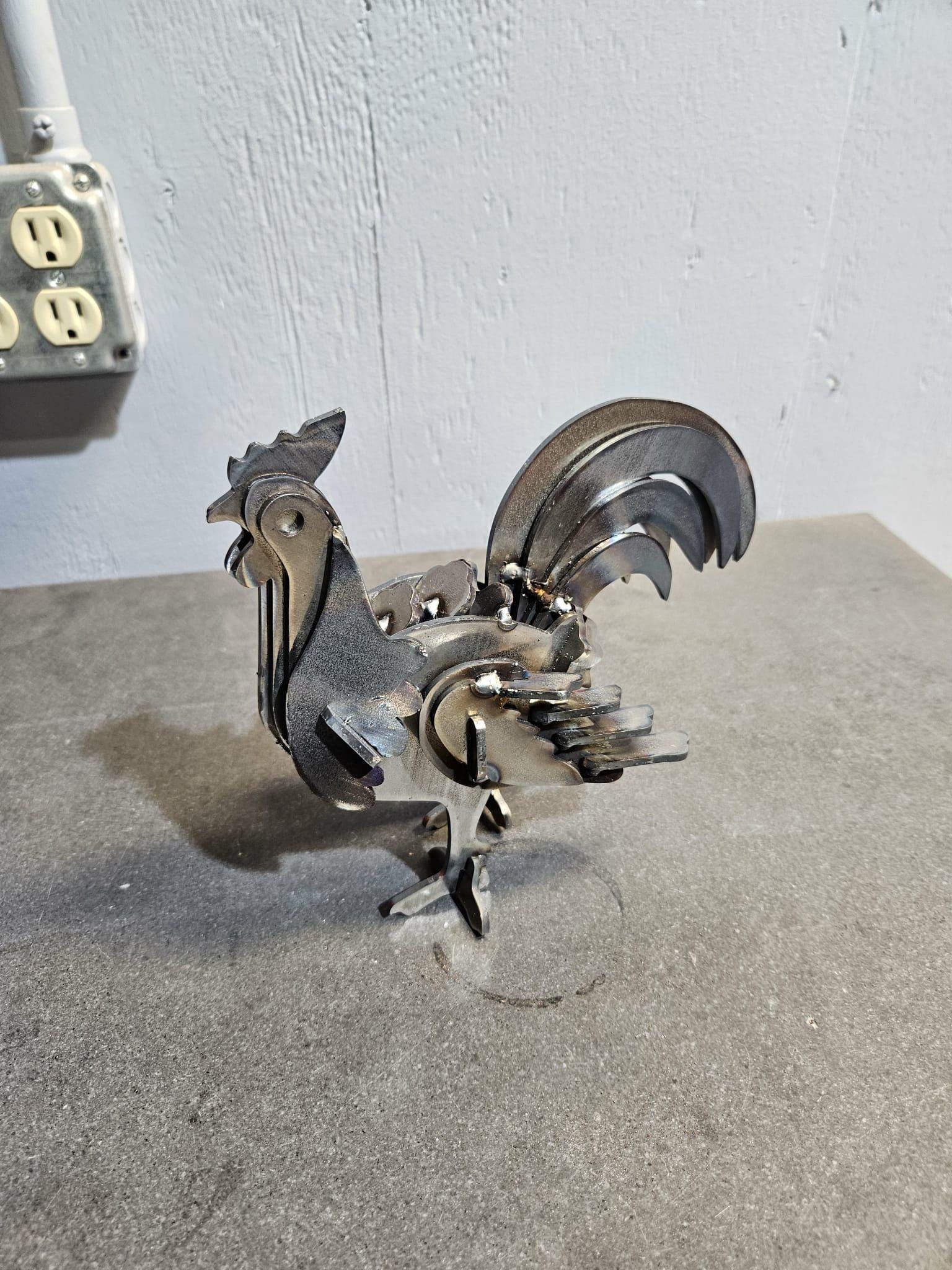 3D Metal Rooster Puzzle | CNC Plasma/laser DXF File Only | Weld ...