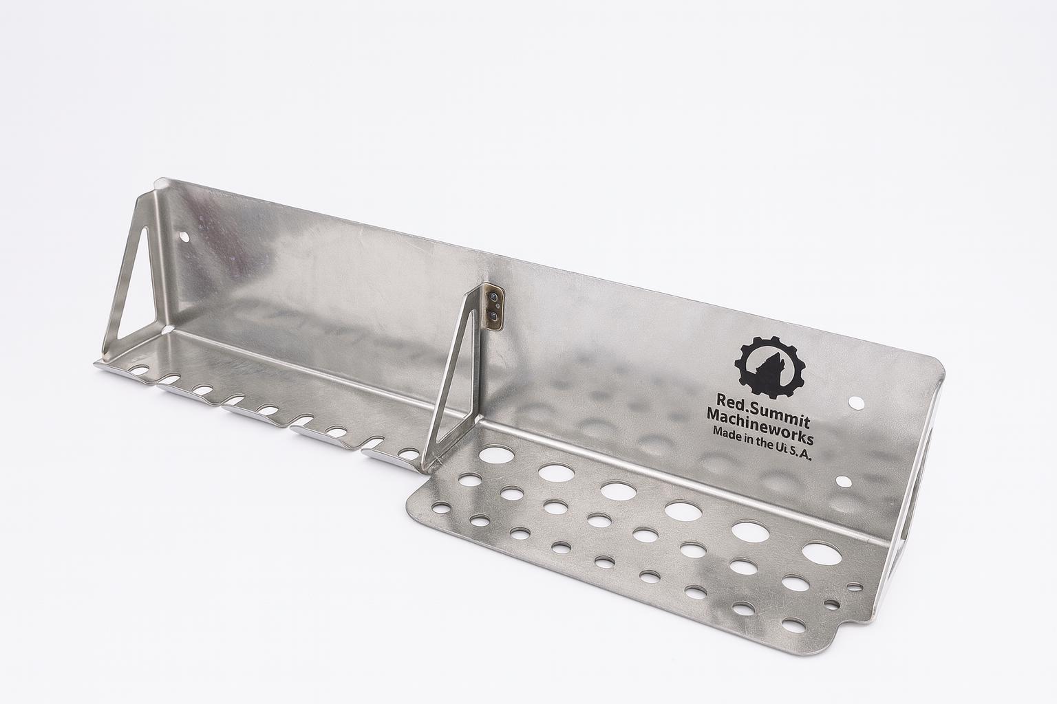 Stainless Steel Tool Cart Side Shelf – Socket Organizer, Air Tool Rack ...