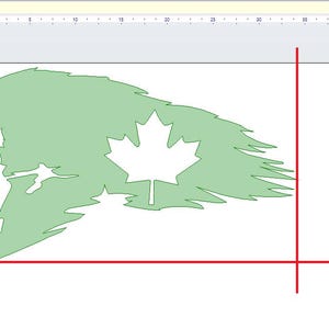 Tattered Canadian Flag DXF File | CNC Laser Cut Ready | Digital ...
