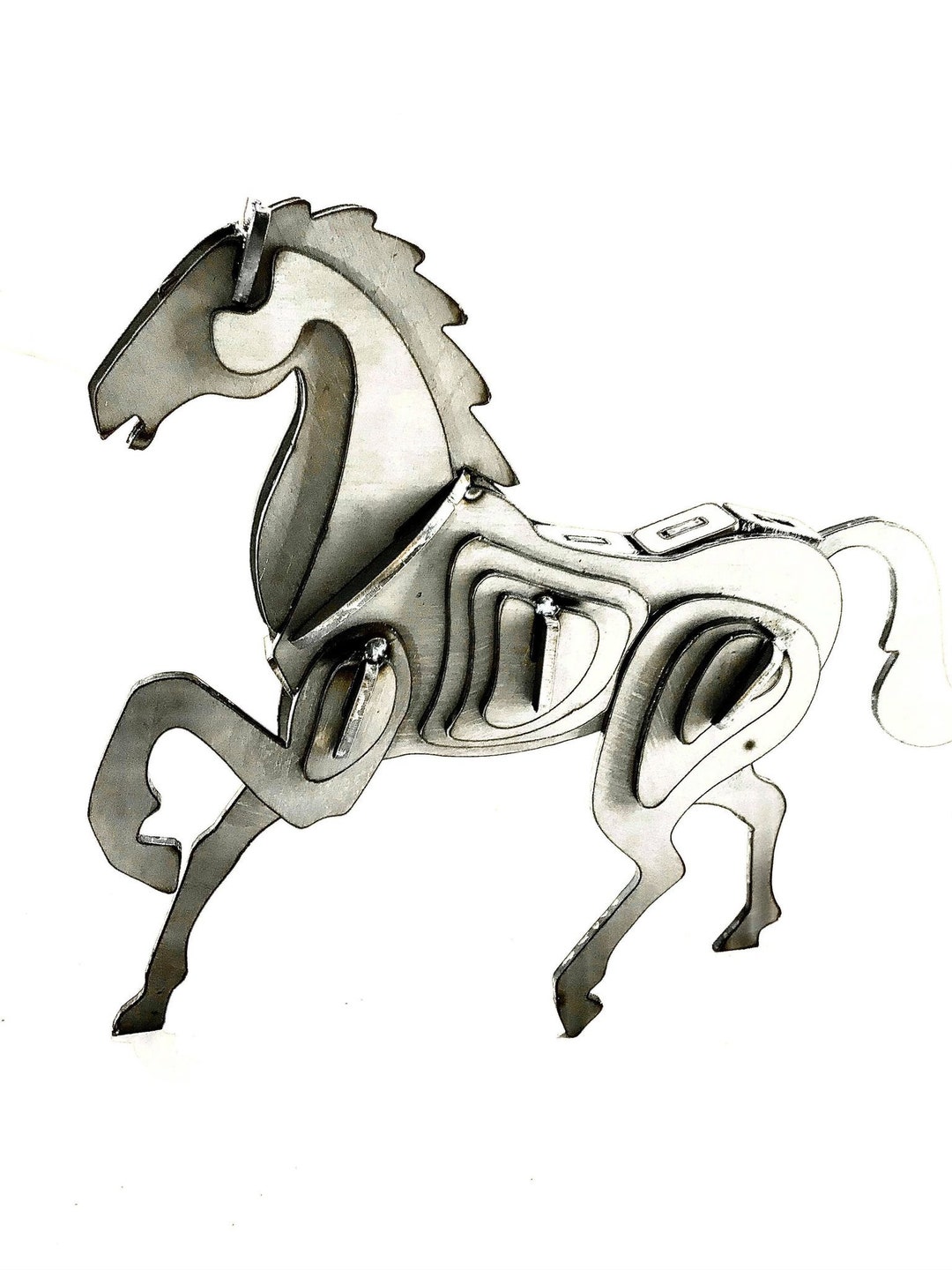 Craft DIY Horse Welding 3D Puzzle Kit Metal Fun Intro to Welding 3D ...