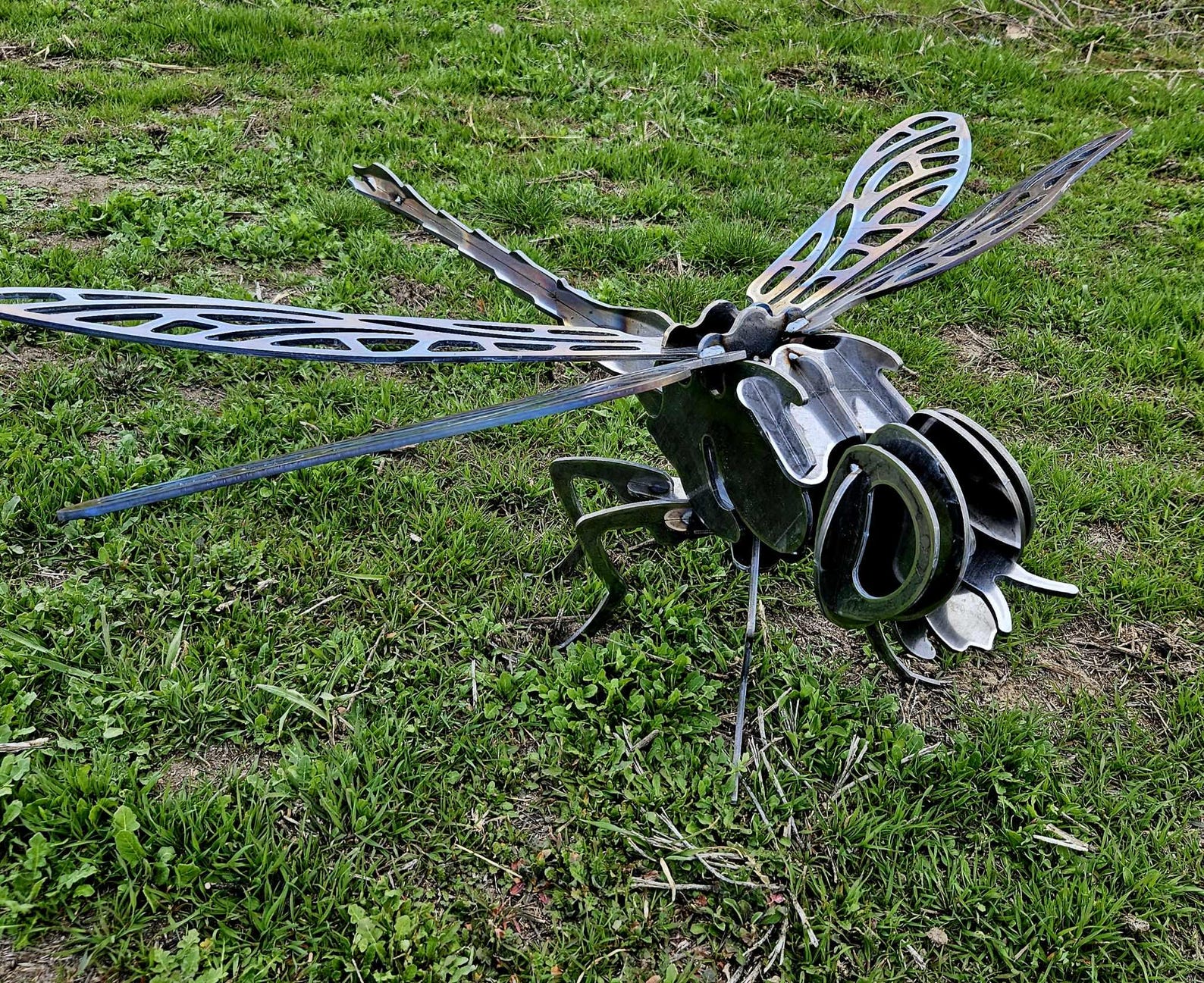 3D Dragonfly Welding Puzzle: CNC Cut File (digital Download) - Etsy