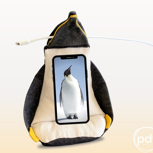 Pdf Phone Pillow Penguin Sewing Pattern Digital Download - Etsy