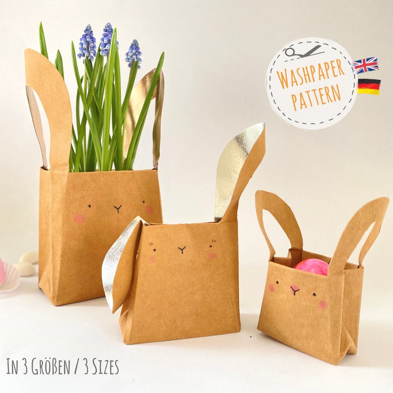 Bunny Bag Pattern / Sewing Tutorial / Pdf Download / 3 Sizes ...