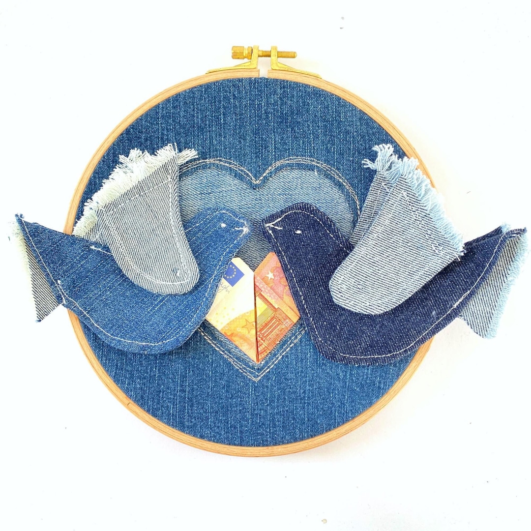 Bird Sewing Pattern, Diy Mobile With Peace Doves + Wedding Money Gift ...
