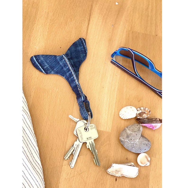 Keychain Pattern / Upcycling Denim / Whale Sewing Pattern - Etsy