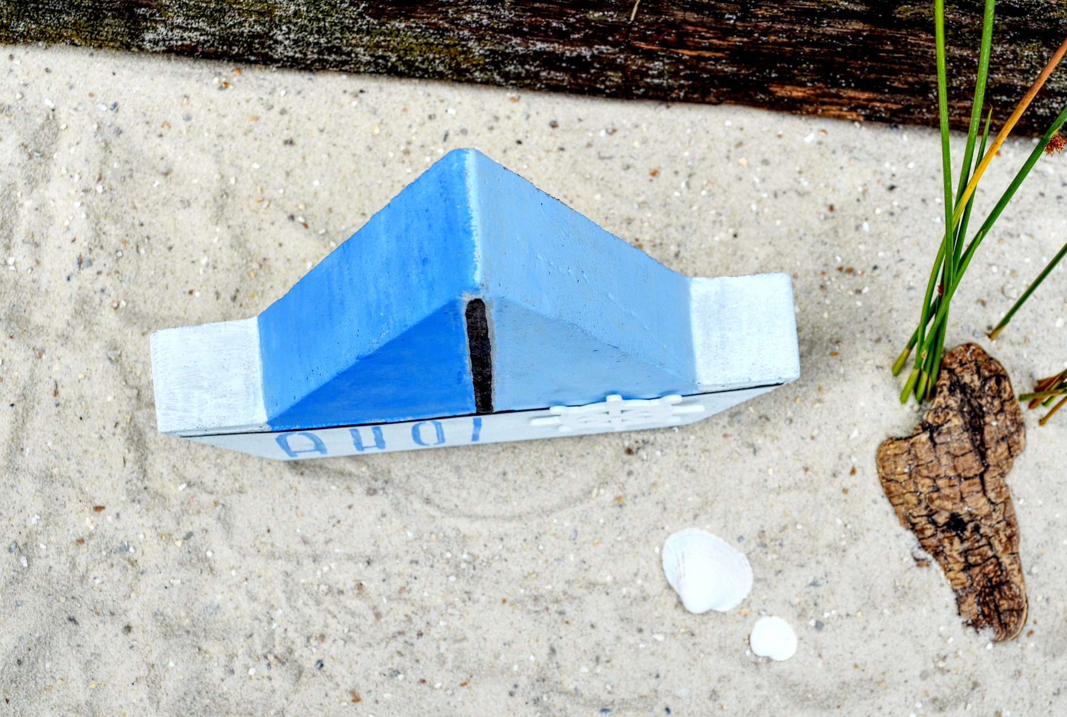 Hand-cast Concrete Sailing Ship Decorative Maritime - Etsy