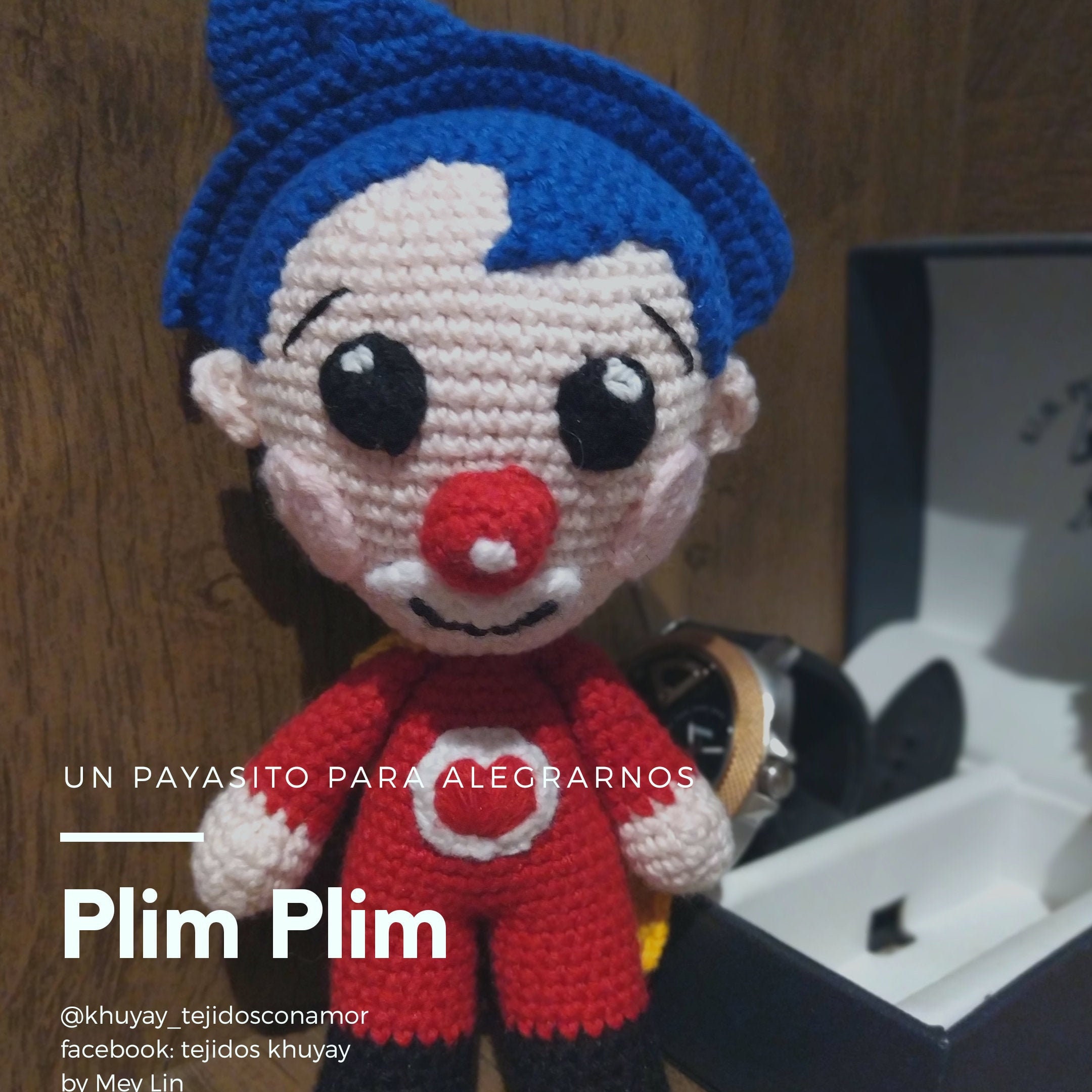 Plim Plim PDF Pattern Esp Eng - Etsy