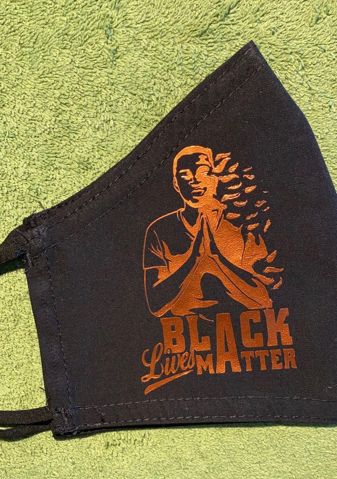 Praying Man Black Lives Matter Mask - Etsy