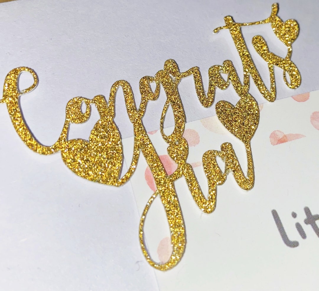 Personalised Congrats Cupcake Toppers, Cupcake Toppers, Silver Cupcake ...