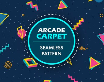 Arcade Carpet | Etsy