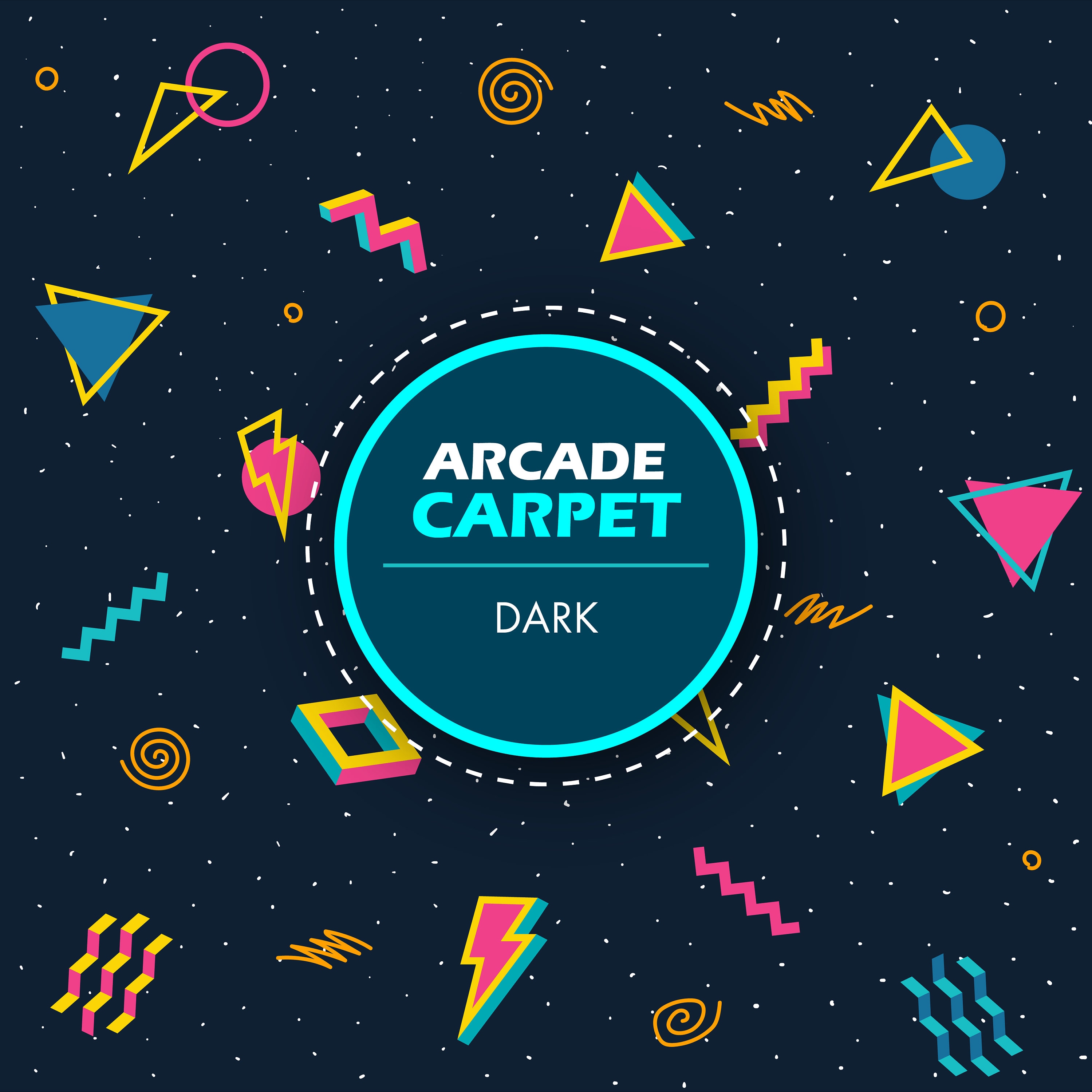 Retro Arcade Carpet Pattern Seamless / Repeating Image 80s - Etsy
