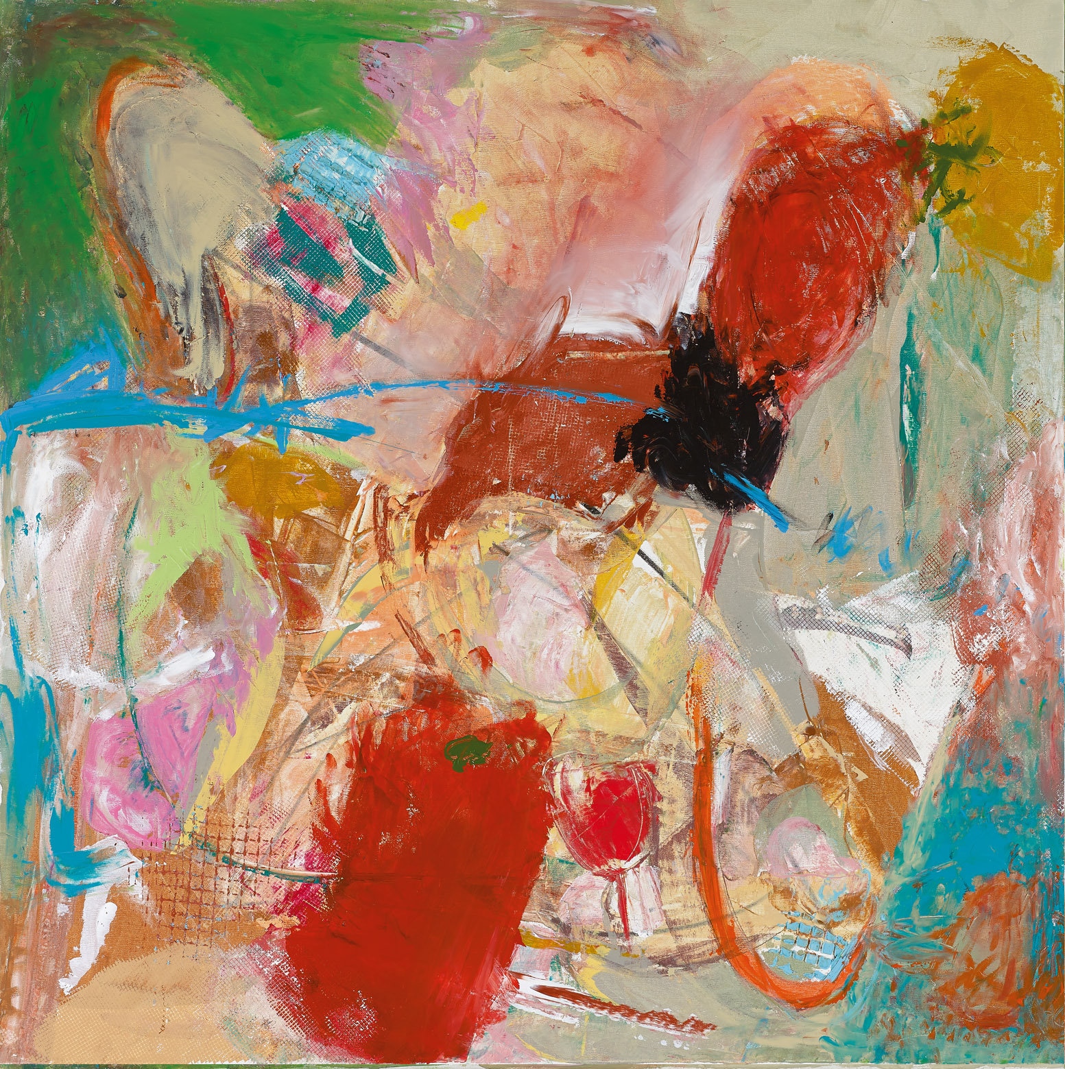 Colored Canvas Print on Canvas Big Wall Décor Abstract Art - Etsy