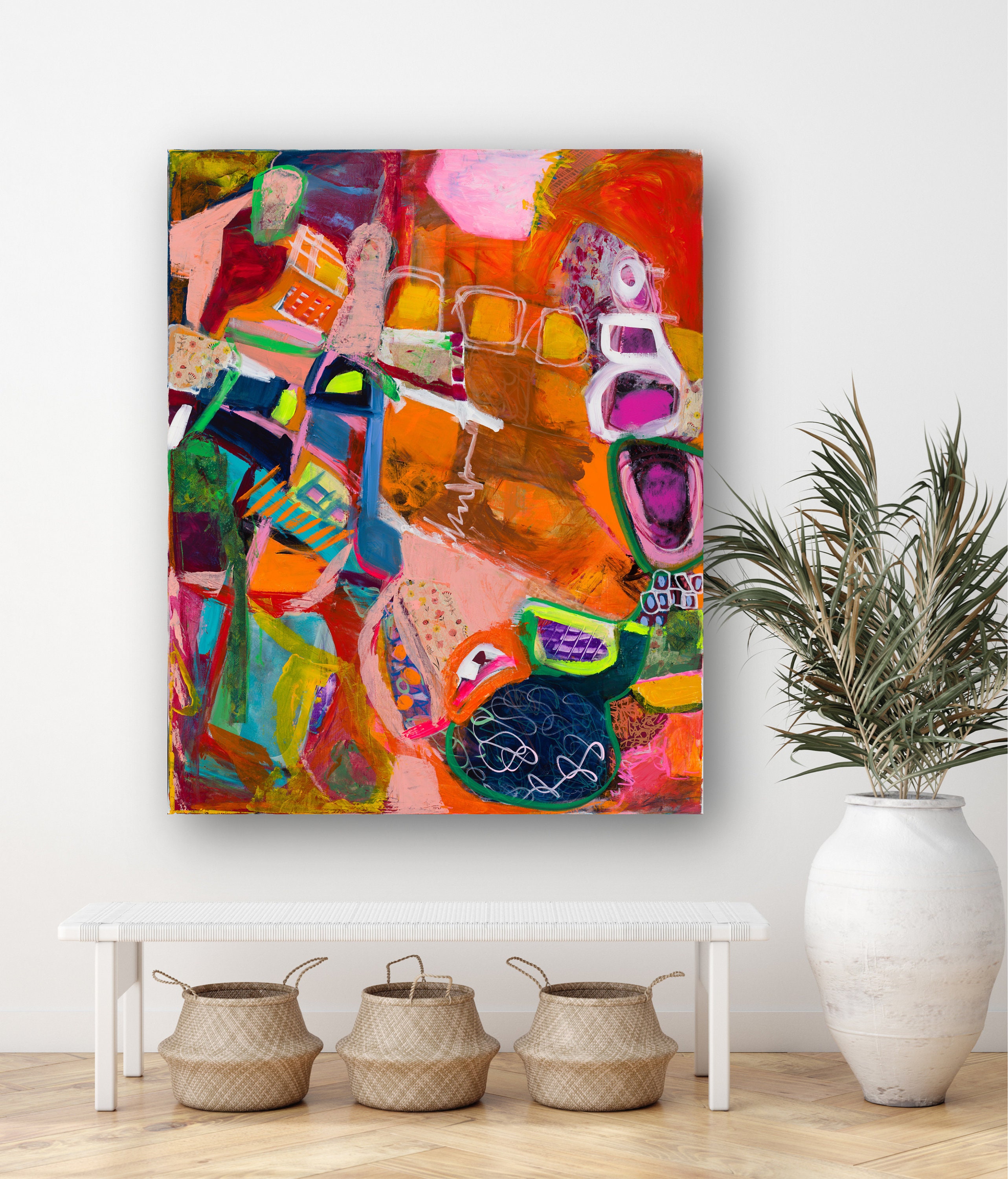 Contemporary Wall Art, Oversized Wall Art, Large Abstract Print on ...