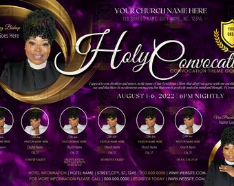 DIY Church Flyer Template for Canva Pastor Appreciation, Church ...