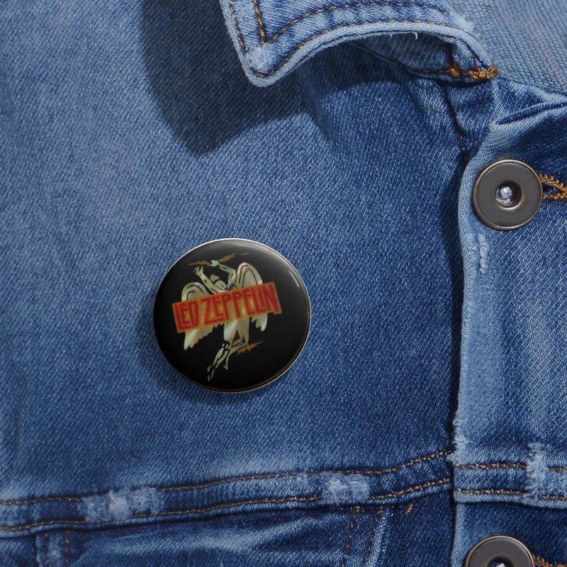 Led Zeppelin Pin - Etsy